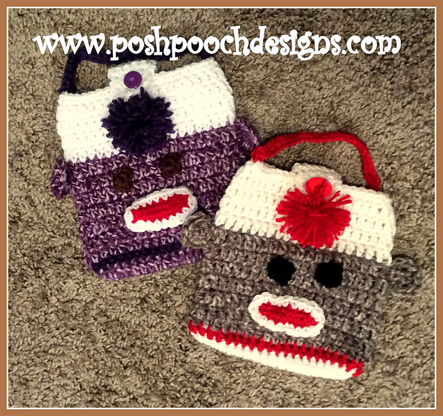 Ravelry: Sock Monkey Purse pattern by Sara Sach