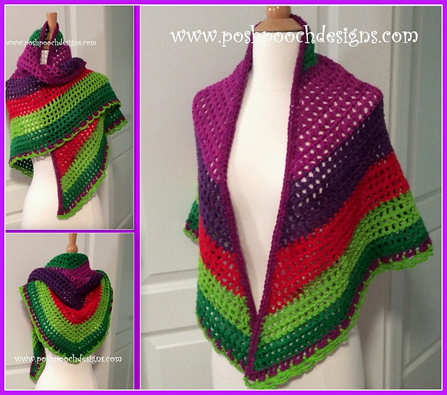 Ravelry: The Cake Shawl pattern by Sara Sach