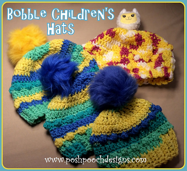 Ravelry: Bobble Children's Hat pattern by Sara Sach