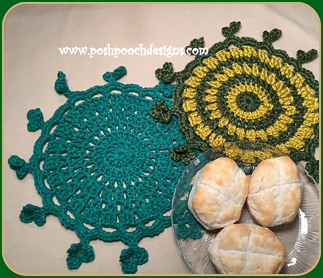 Ravelry: Shamrock Doily pattern by Sara Sach