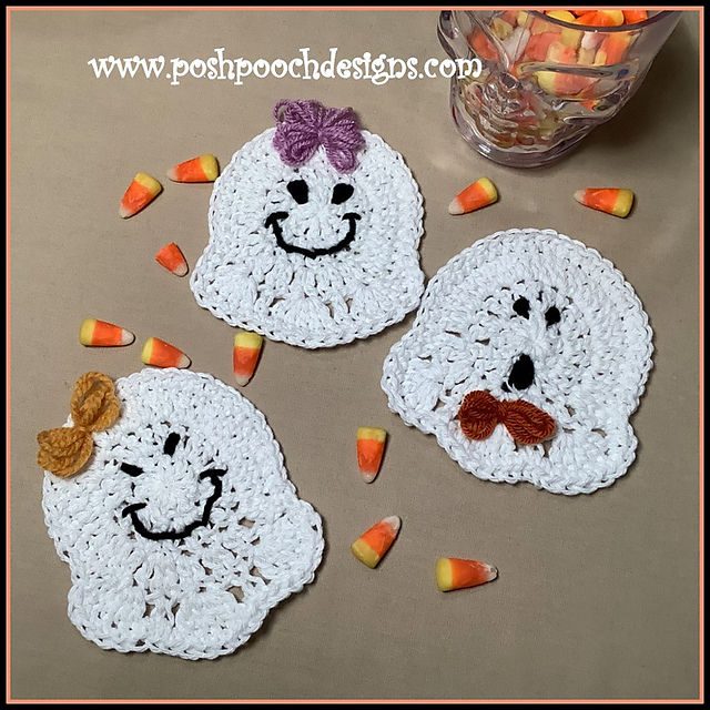 Ravelry: Ghost Coasters pattern by Sara Sach