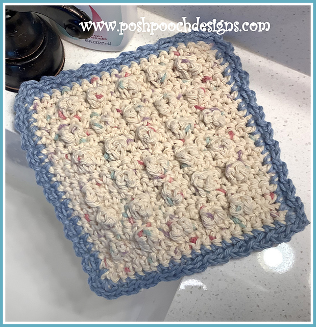 Ravelry: Pamper Us Bumpy Washcloth pattern by Sara Sach