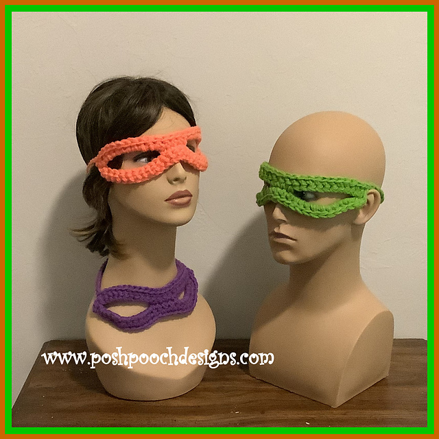 Ravelry: Super Hero Eye Mask pattern by Sara Sach