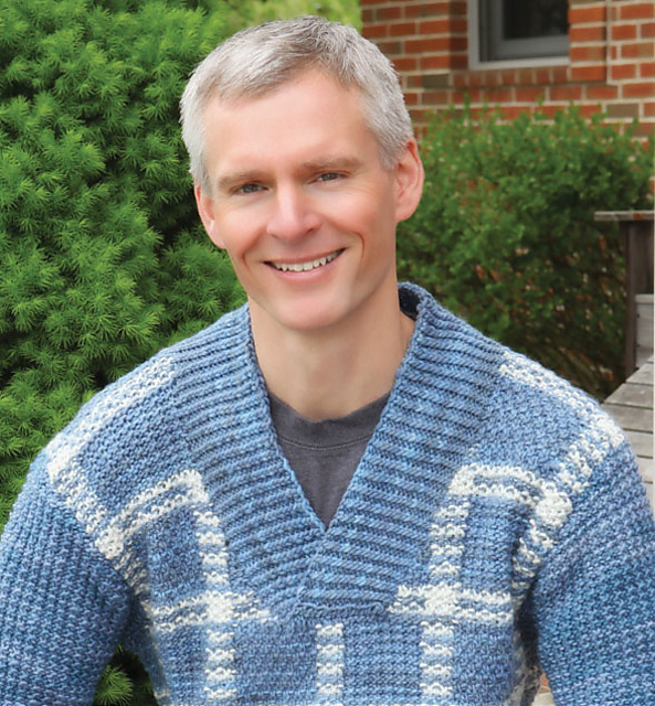 Ravelry: Men's Plaid Sweater pattern by Anna Al
