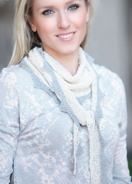 Ravelry: Chain Mail Scarf pattern by Arenda Holladay