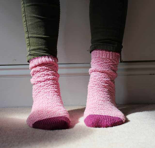 Ravelry: Zigzaggy Socks pattern by Potter & Bloom
