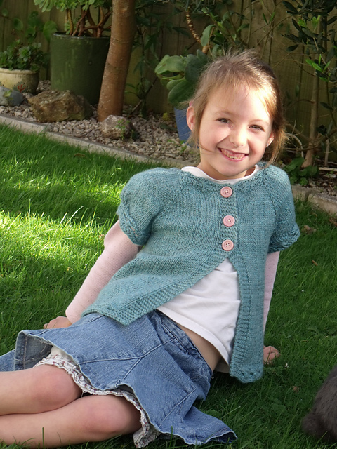 Ravelry: Daisy May Cardigan pattern by Christine Jeffery