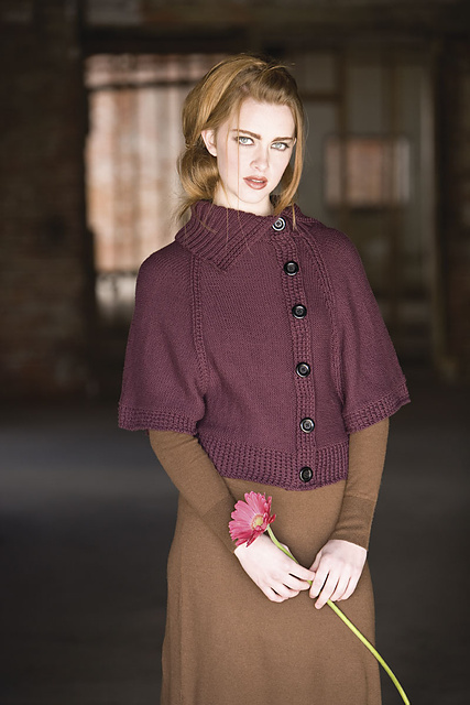 Ravelry: Raglan Wrap pattern by Laura Irwin