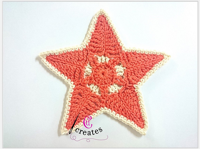 Ravelry: Double Star Motif pattern by Preeti Palorkar