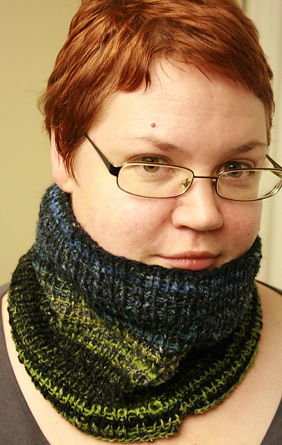 Ravelry: Noro Striped Cowl pattern by Preita Salyer