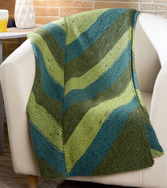 Ravelry: Simple Chevron Throw pattern by Premier Yarns Design Team