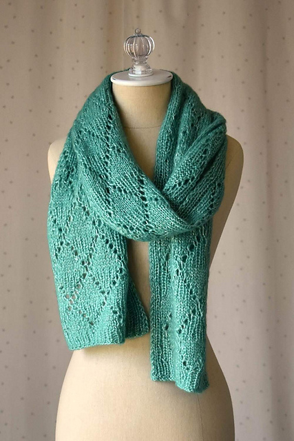 Ravelry: Topiary Scarf pattern by Universal Yarn