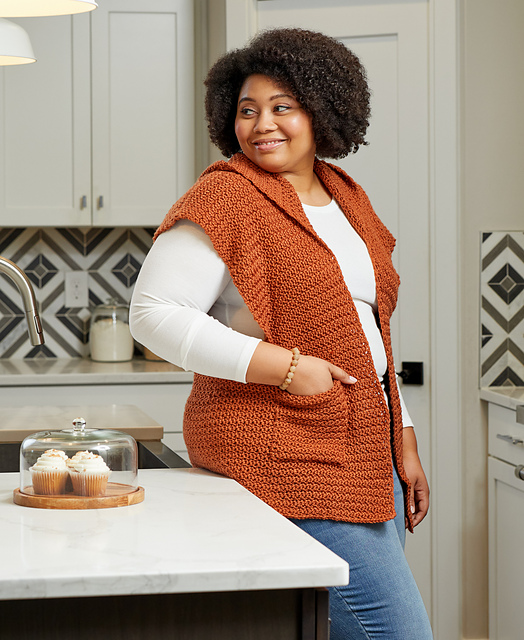 Ravelry: Hooded Poncho pattern by Liz Salazar