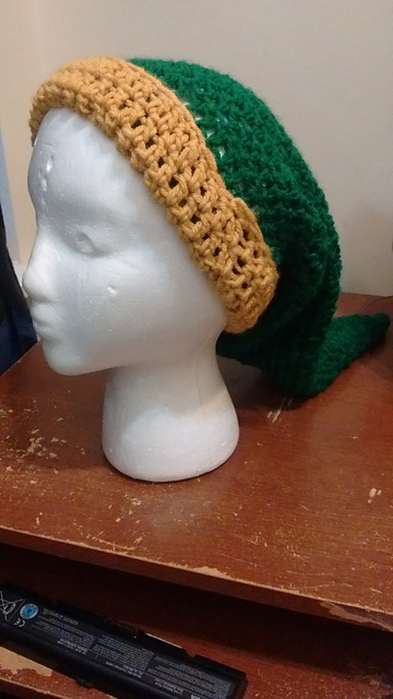 Ravelry: The Legend of Zelda Link Hat pattern by Preston Cathey