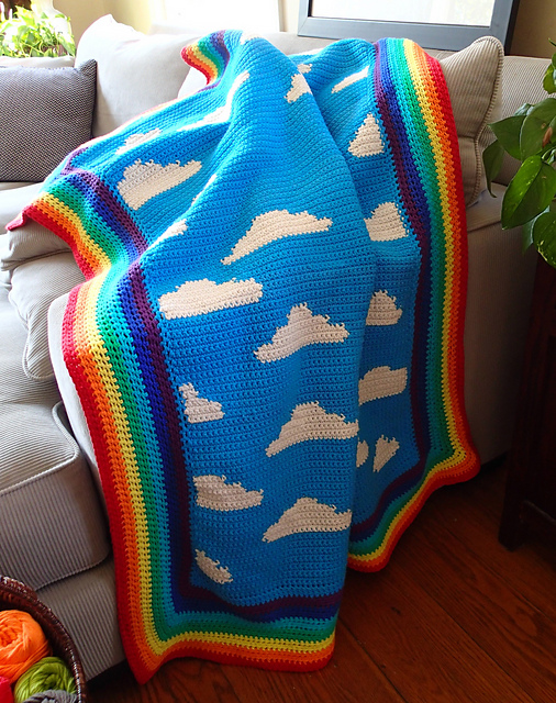 Ravelry: The Beautiful Day Blanket pattern by Susan E. Kennedy
