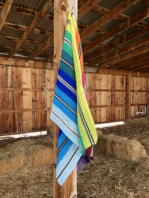 Ravelry: Rio Grande Stripe pattern by Susan E. Kennedy