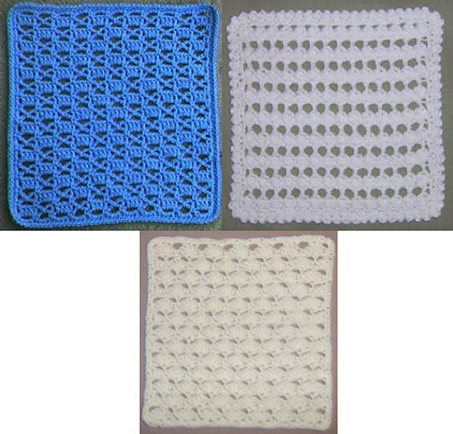 Ravelry: Square Dishcloths pattern by Priscilla Hewitt