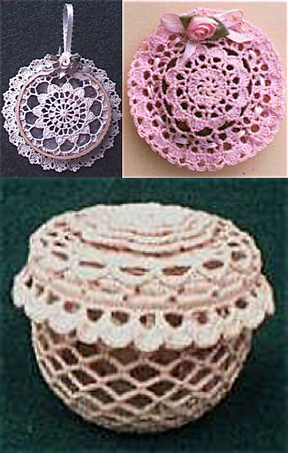 Ravelry: 3 Sachets pattern by Priscilla Hewitt