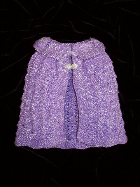 Ravelry: Baby Princess Cape pattern by Strength and Honor Designs