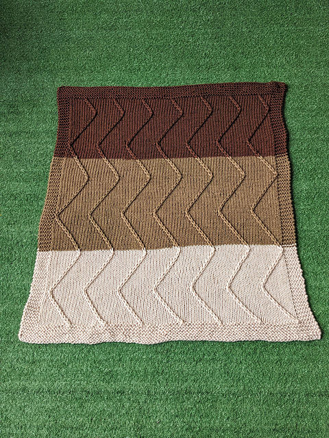 Ravelry: Back and Forth Baby Blanket pattern by Psychia knits