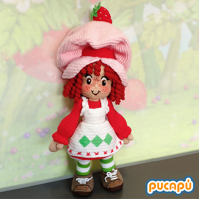 Ravelry: Strawberry Shortcake pattern by Pucapu Amigurumis