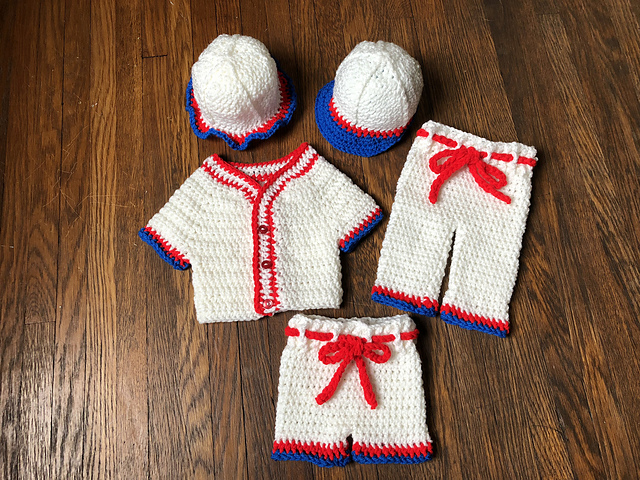 Ravelry: All Star Baseball Uniform pattern by Debbie Calvert