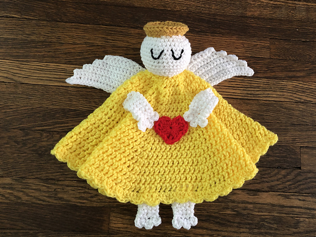Ravelry: Angel Baby Lovey Blanket pattern by Debbie Calvert