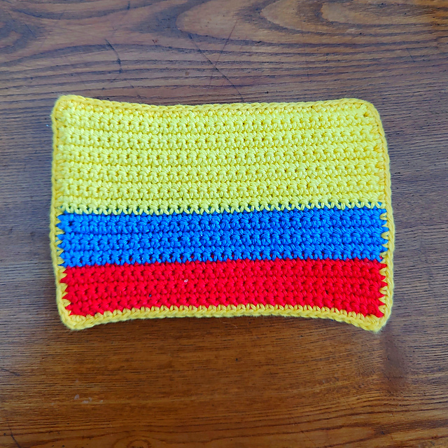 Ravelry: Flag of Colombia pattern by Maria Jęczmyk