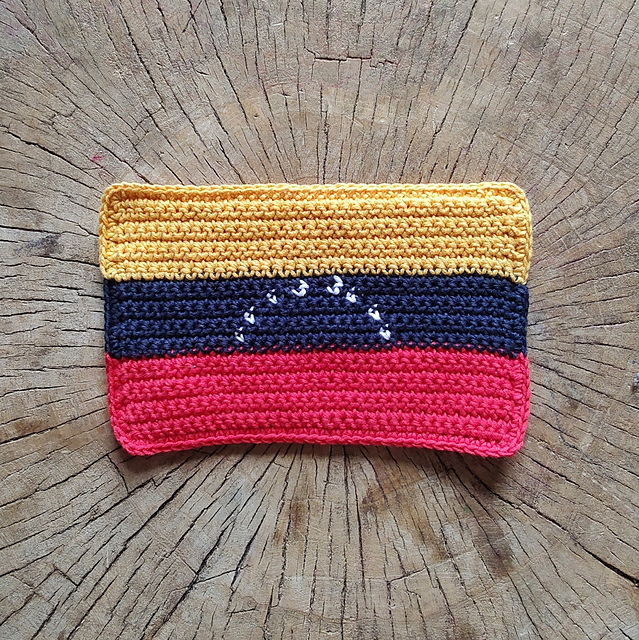 Ravelry: Flag of Venezuela pattern by Maria Jęczmyk