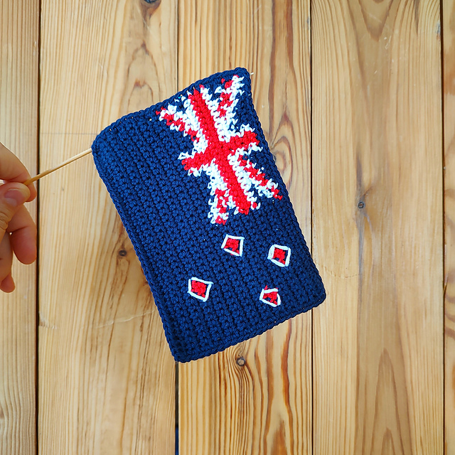 Ravelry: New Zealand Flag pattern by Maria Jęczmyk