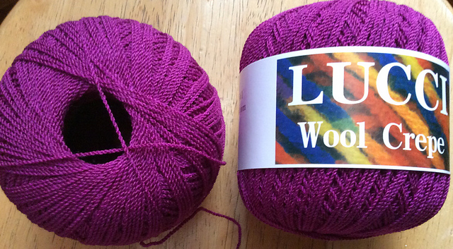 Ravelry: Lucci Yarn Wool Crepe