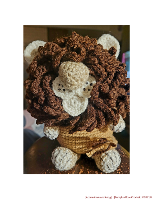 Ravelry: Gnome of Oz- Cowardly Lion pattern by Kim Stepp