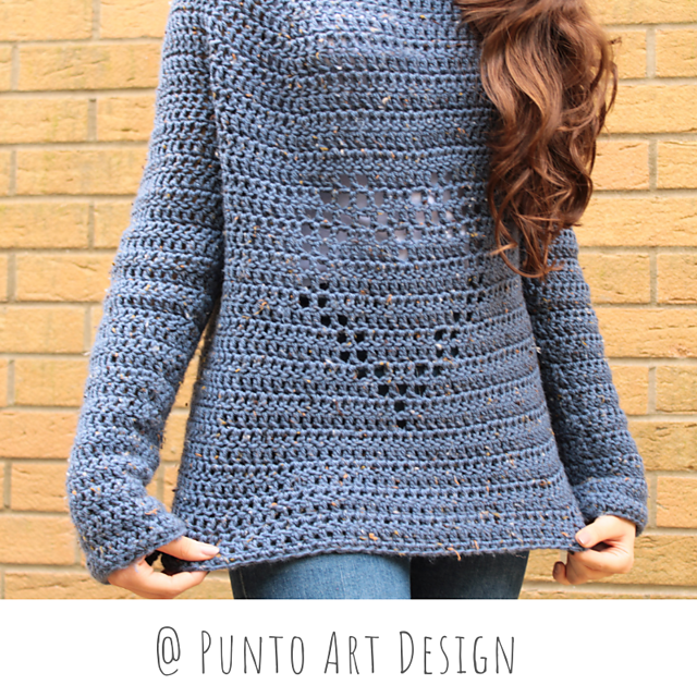 Ravelry: Heart Harmony Jumper pattern by Punto Art Design
