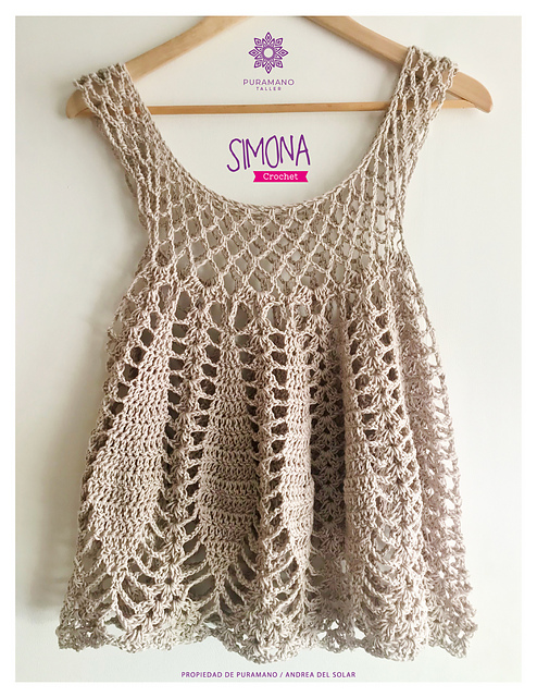 Ravelry: Simona pattern by Andrea Del Solar
