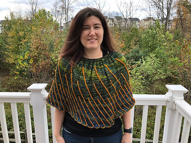 Ravelry: Mallard Poncho pattern by Heather Beiter