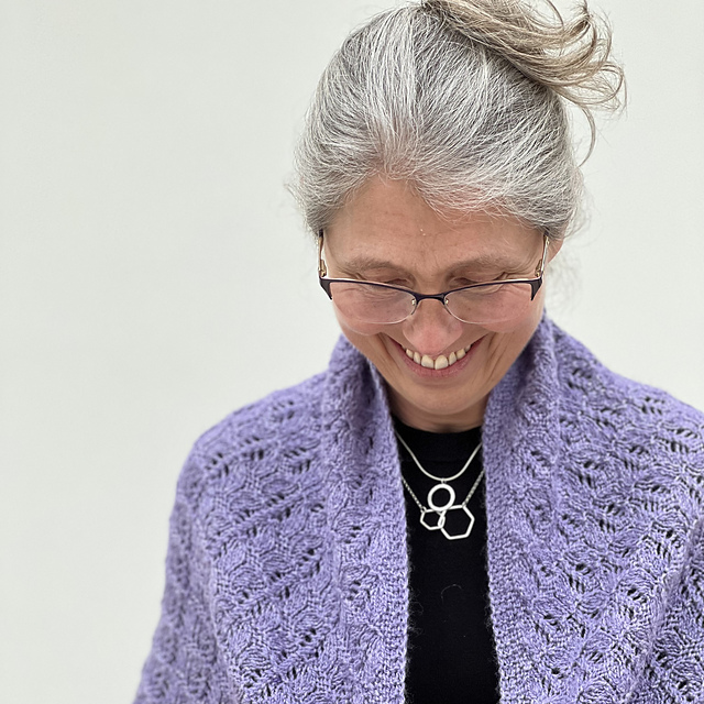 Ravelry: Lavender Shawl pattern by Emma Vining