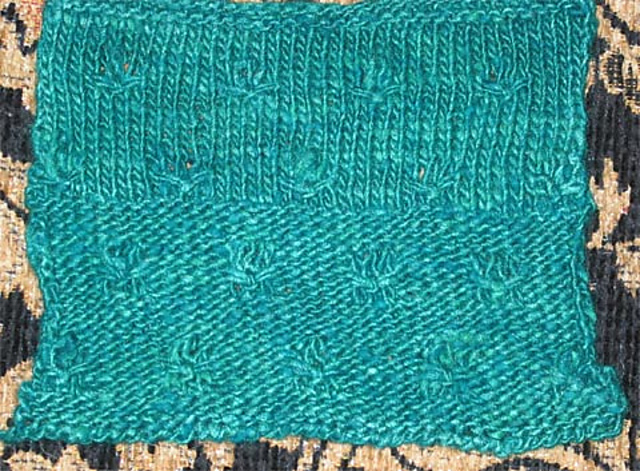 Ravelry: Fleur de Lys Stitch pattern by Amy Pfeiffer