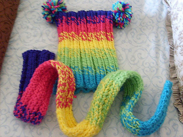 Ravelry: Hat and Scarf Set pattern by Stacey Pope