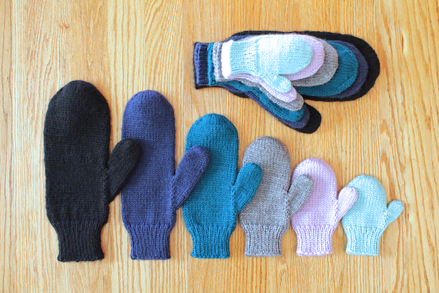 Ravelry: Basic Mittens pattern by Liz Chandler
