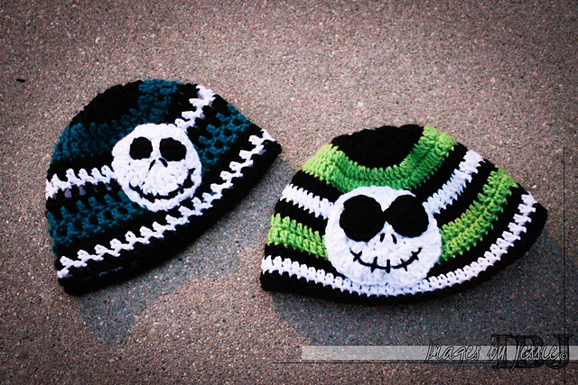 Ravelry: Skeleton/Skull Hat pattern by JJ's Fun with Hooks and Needles