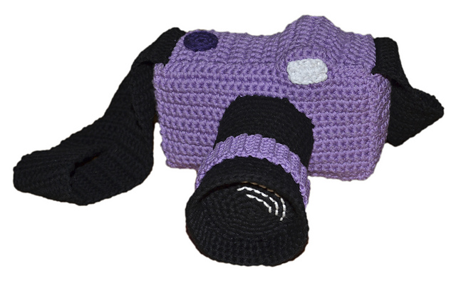 Ravelry: Amigurumi - Camera pattern by Sandra Åhlberg