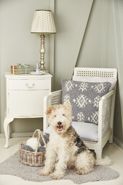 Ravelry: Chamonix Cushion pattern by Daniella Taylor and Linda Williams