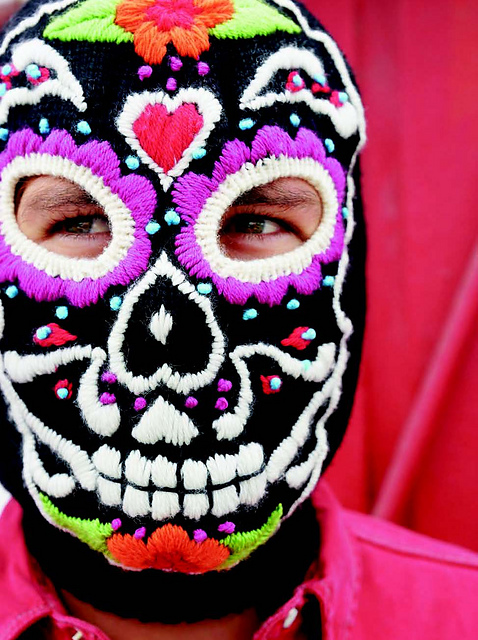 Sugar Skull Mask Pattern