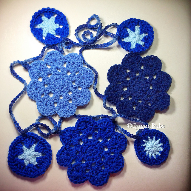 Ravelry: Blue Sky Bunting pattern by Queen Babs