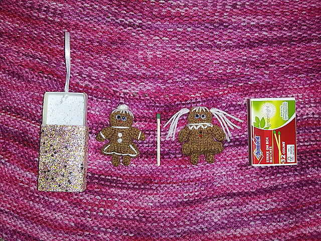 Ravelry: Matchbox Mini Gingy Girls pattern by Sheila Higgins