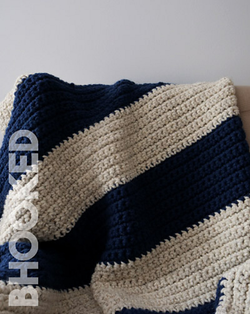 Ravelry: Beginner Crochet Blanket pattern by B.Hooked Crochet & Knitting