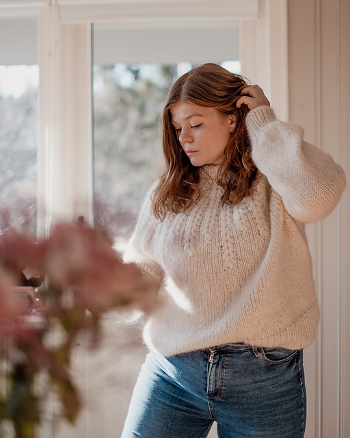 Ravelry: Wisteria Sweater pattern by Helene Rønquist Knutsen