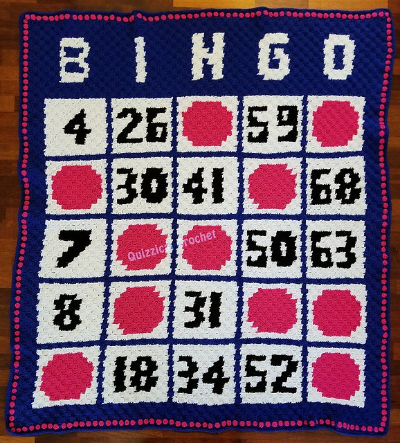 Ravelry: BINGO! Blanket pattern by Tracy Wesolek