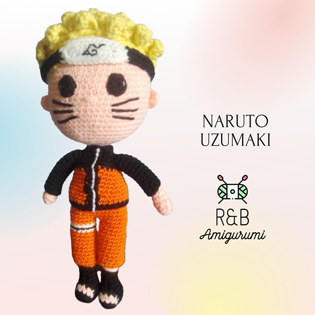 Ravelry: Naruto Uzumaki amigurumi pattern by Eliane Rojas