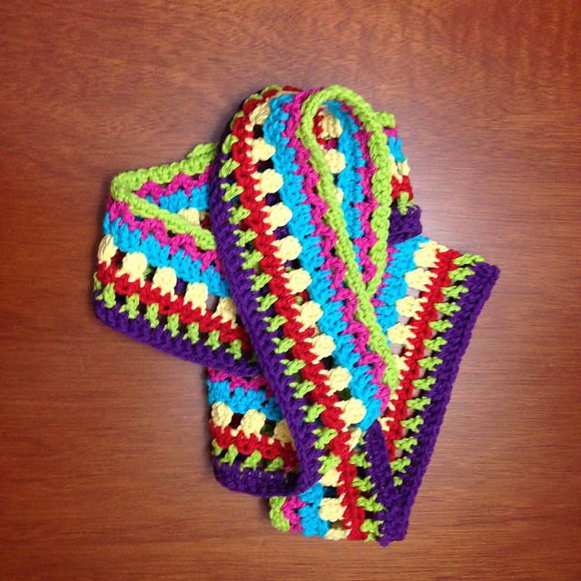 Ravelry: Colorful Summer Scarf pattern by Rachel Beth